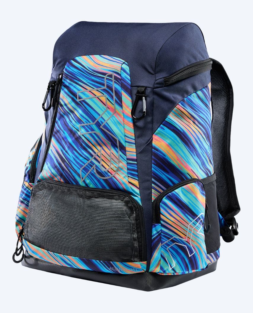 TYR swim bag - Alliance Team 45L - Black/multi – Watery.ie